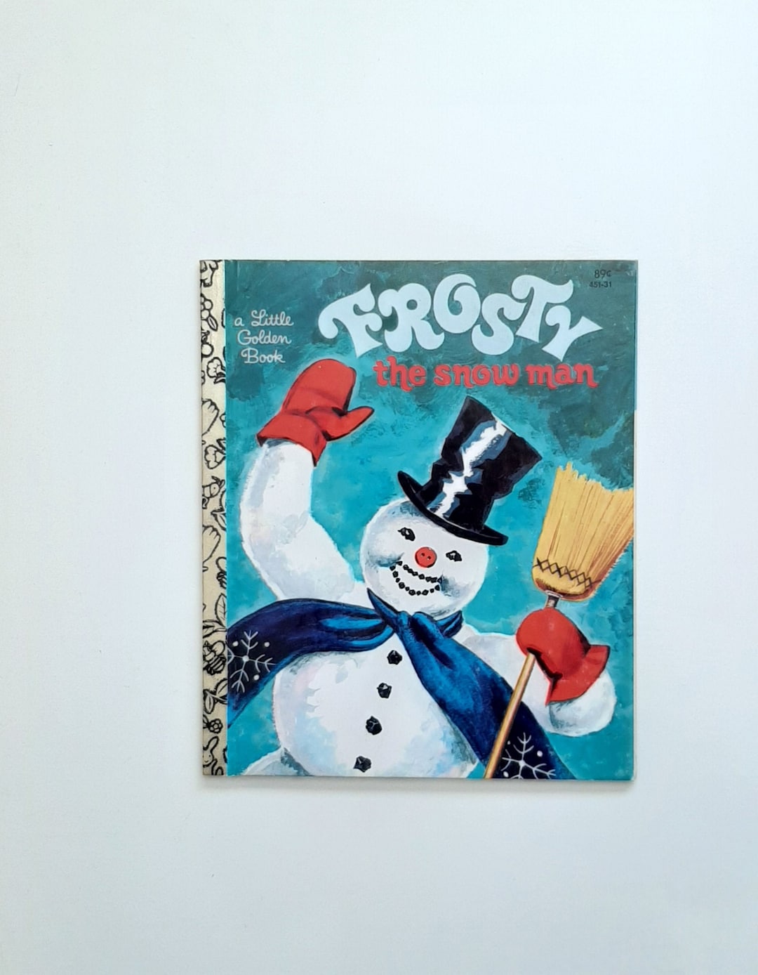 Frosty the Snowman Children's Book, Copyright 1981 - Etsy