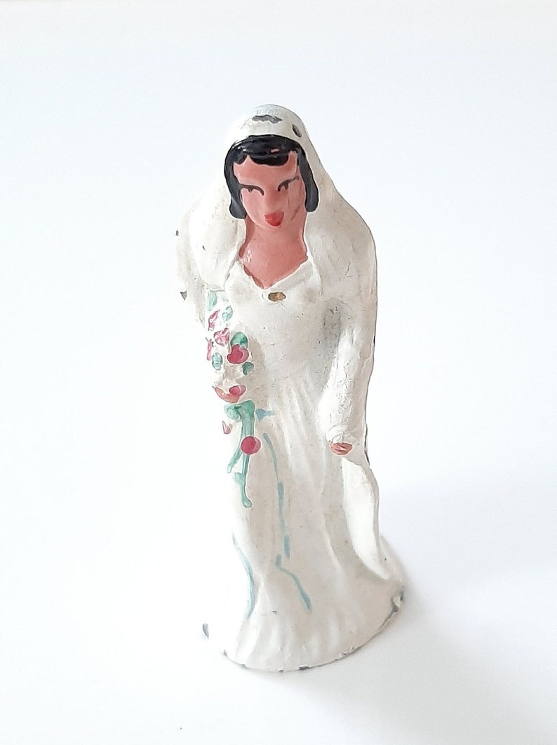 Vintage Barclay Bride Figure - Etsy
