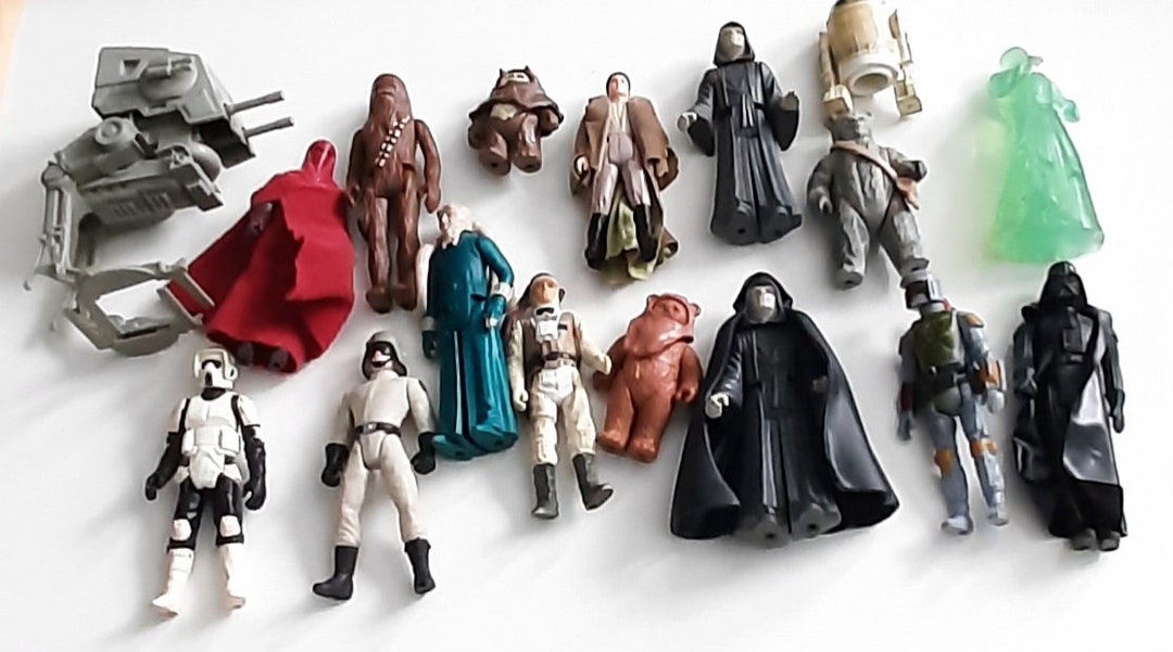 Star Wars Lot of Vintage Figurines - Etsy