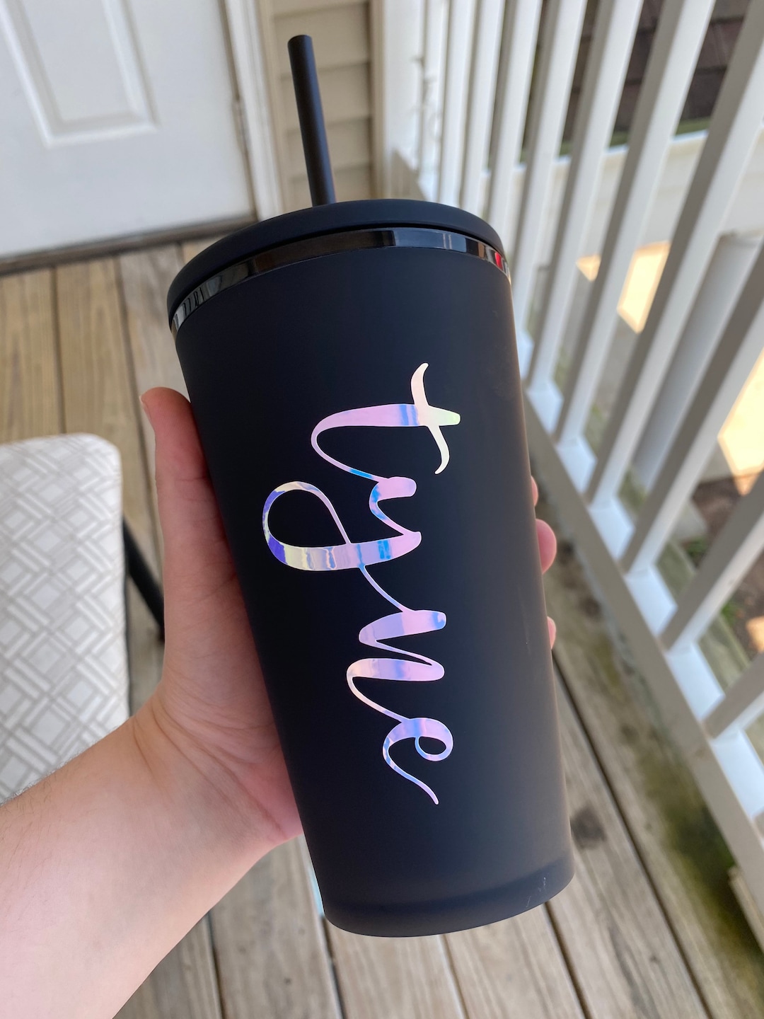 Personalized Matte Black Starbucks Cup - Etsy