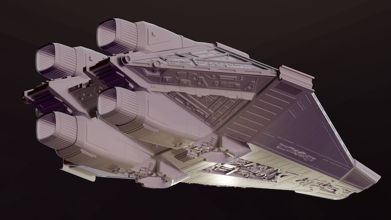 ALIEN NARCISSUS Studio Scale 3d Model - Etsy