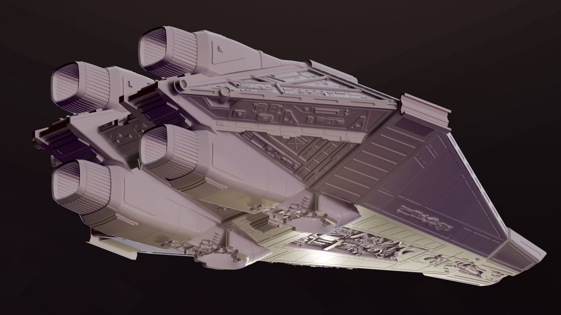 ALIEN NARCISSUS Studio Scale 3d Model - Etsy