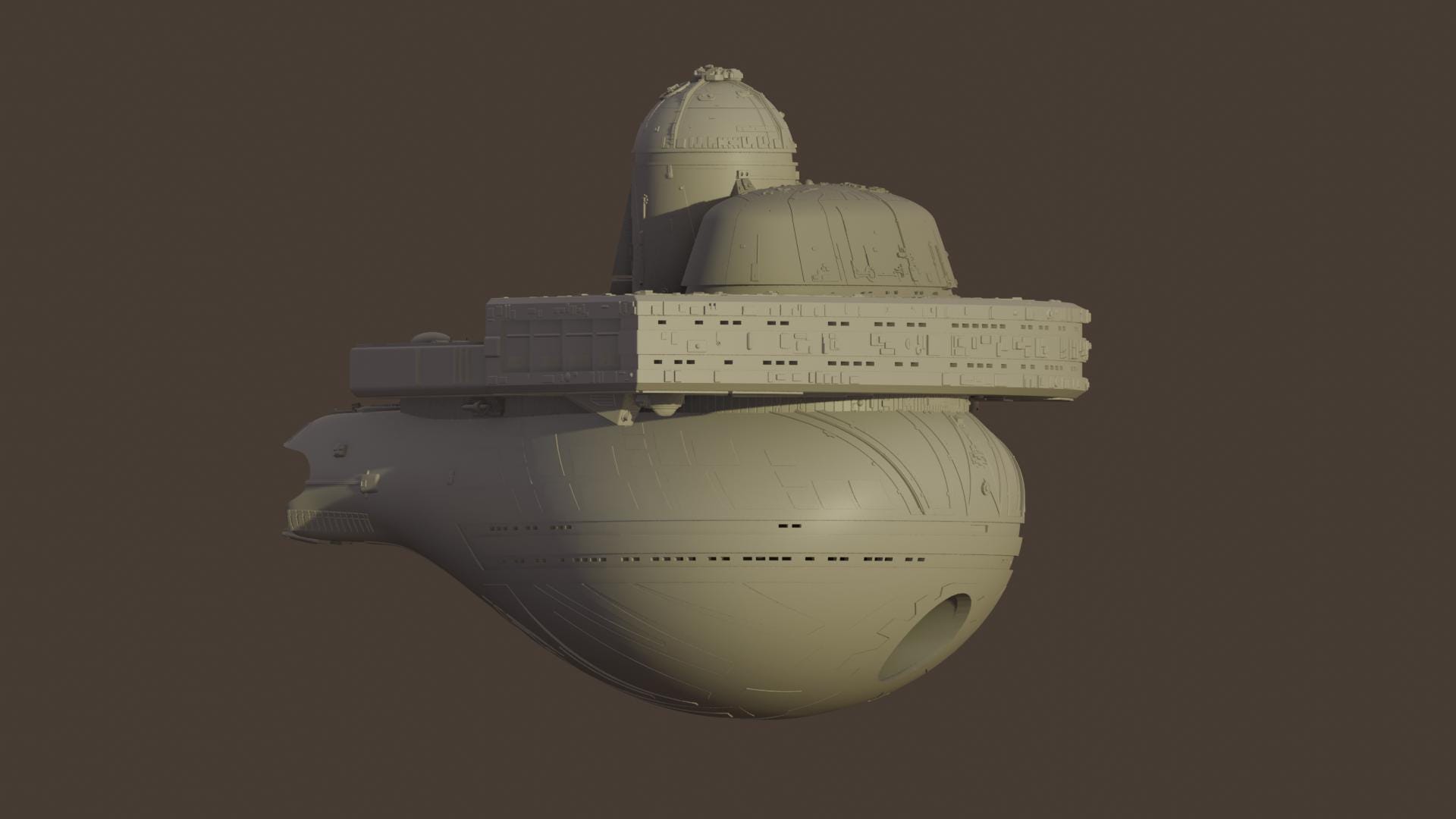 K'TINGA Klingon Battlecruiser Model STL Files (digital Download) - Etsy