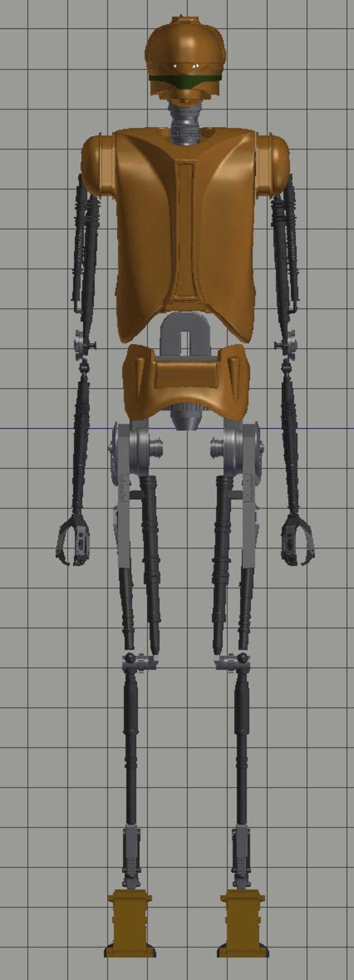 EV-9D9 mando FULL DROID - Etsy