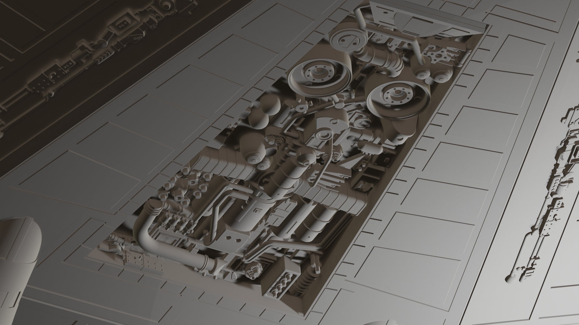 ALIEN NARCISSUS Studio Scale 3d Model - Etsy