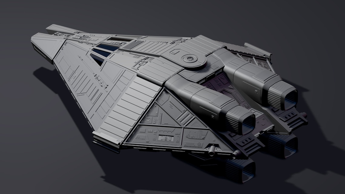 ALIEN NARCISSUS Studio Scale 3d Model - Etsy