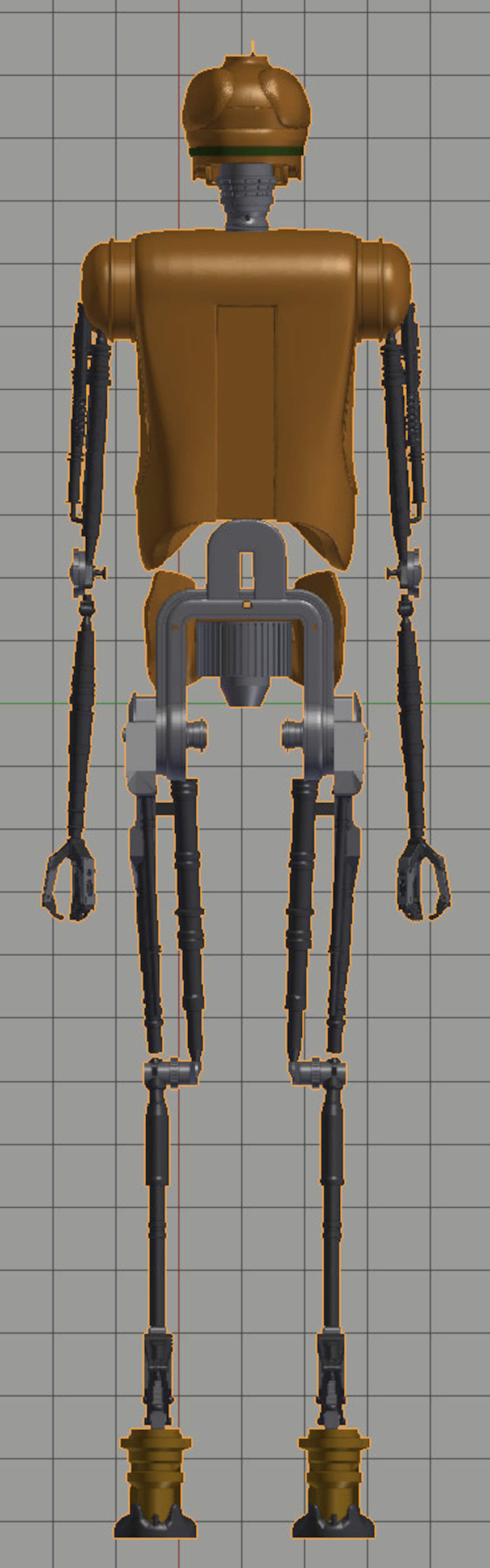 EV-9D9 mando FULL DROID - Etsy