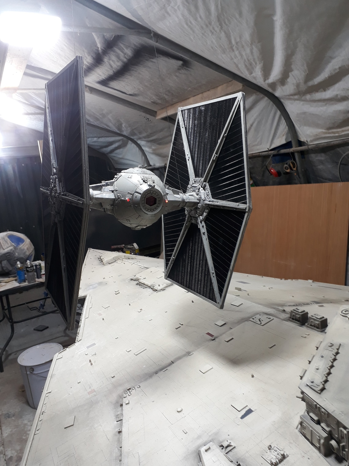 TIE FIGHTER Studio Scale 1/24 - Etsy
