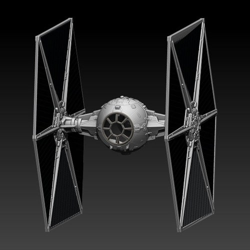 TIE FIGHTER Studio Scale 1/24 - Etsy