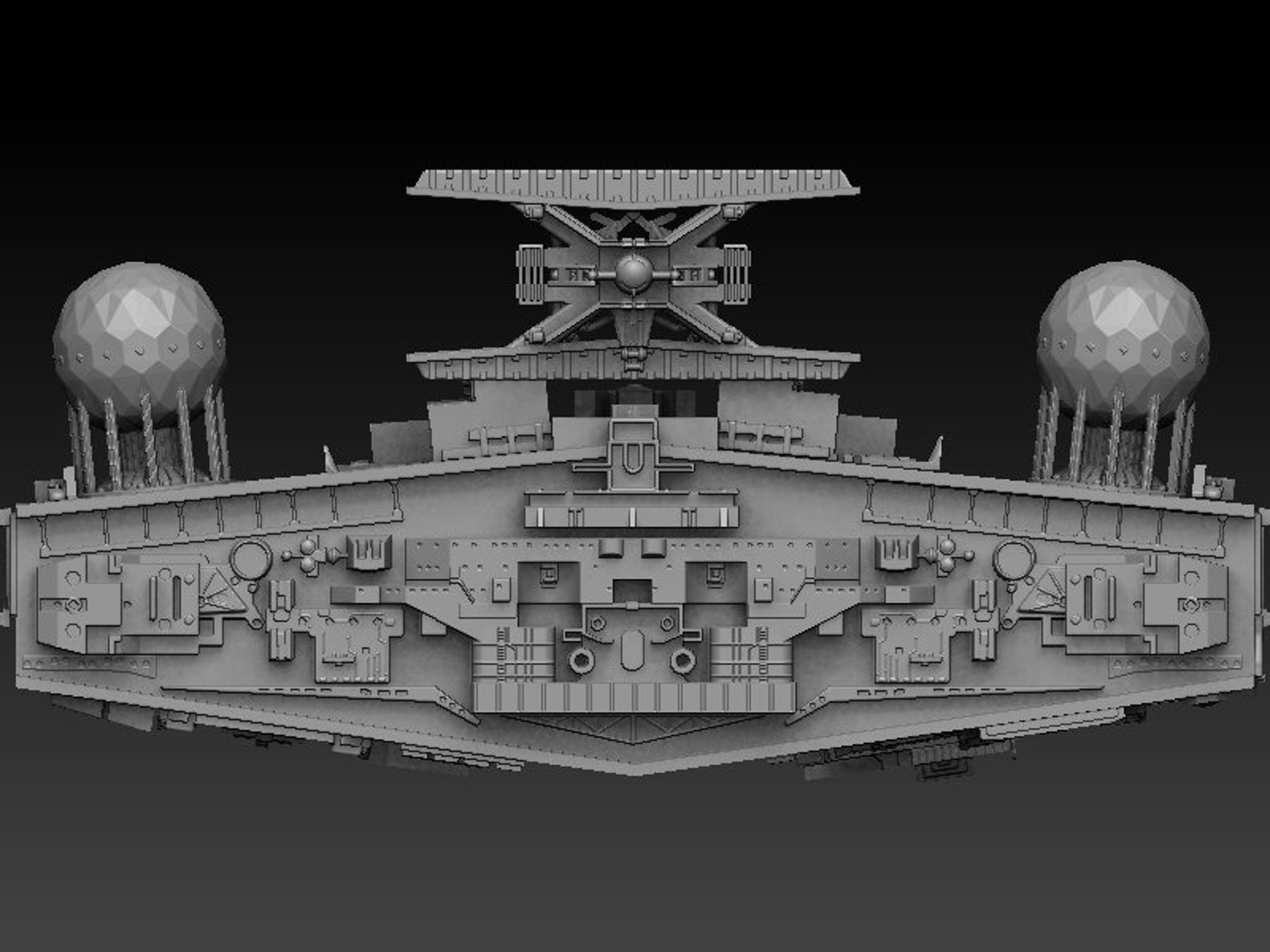 IMPERIAL STAR DESTROYER 'devastator' Studio Scale - Etsy