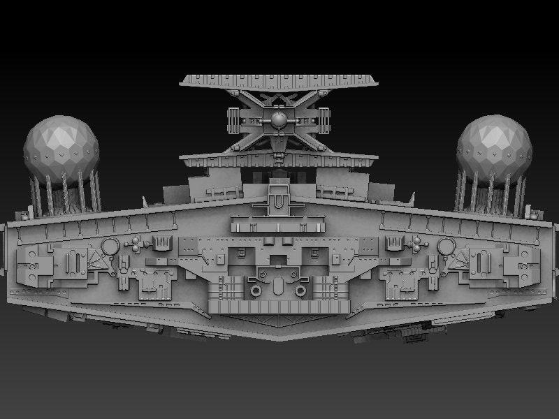 IMPERIAL STAR DESTROYER 'devastator' Studio Scale - Etsy