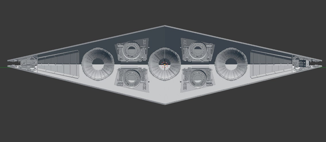 IMPERIAL STAR DESTROYER 'devastator' Studio Scale - Etsy