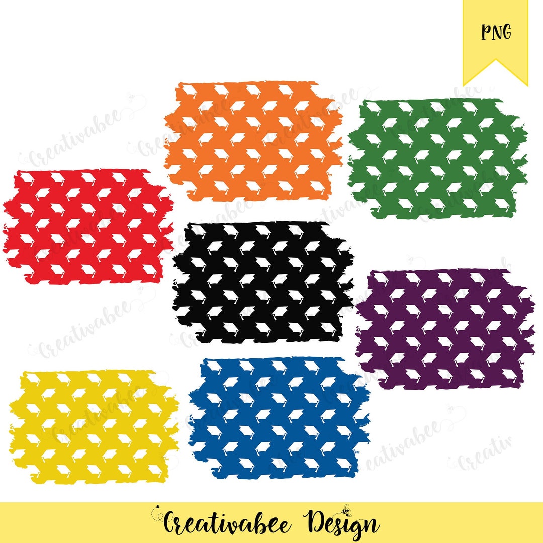 Graduation Background Sublimation Png Files, Graduation Sublimation ...