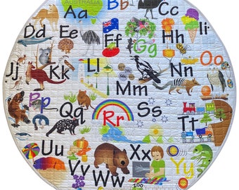 Alphabet Play Mat | Etsy