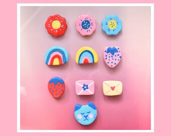 Polymer Clay Pin - Etsy