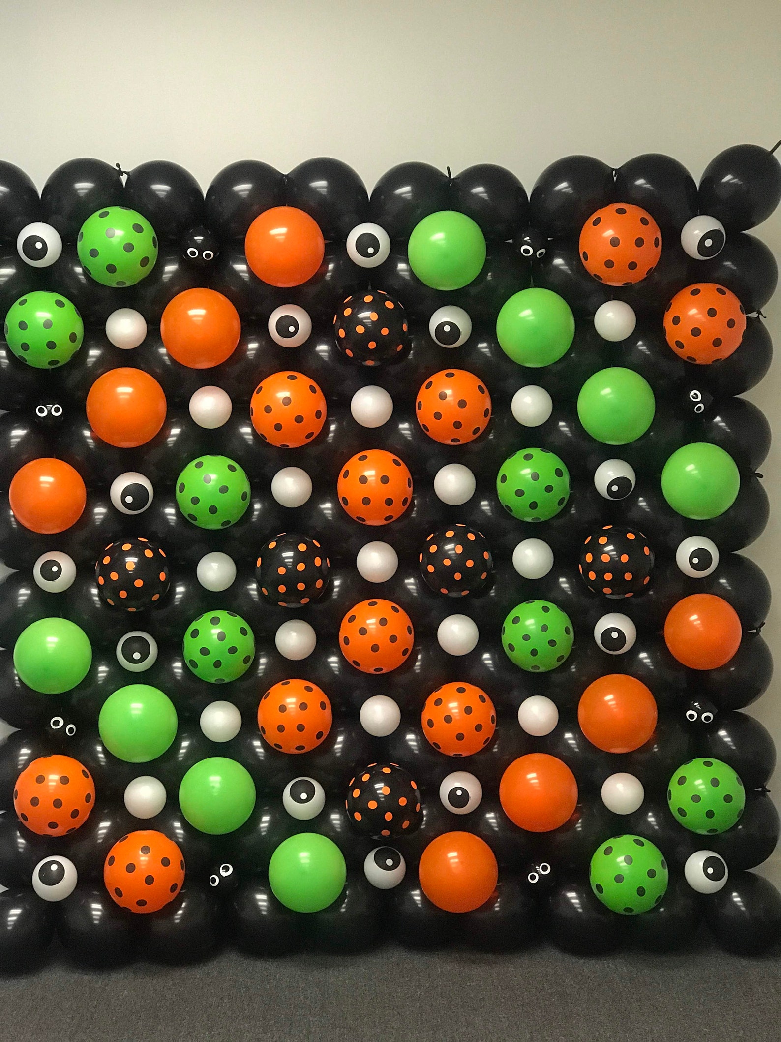 Halloween Balloon Wall - Etsy