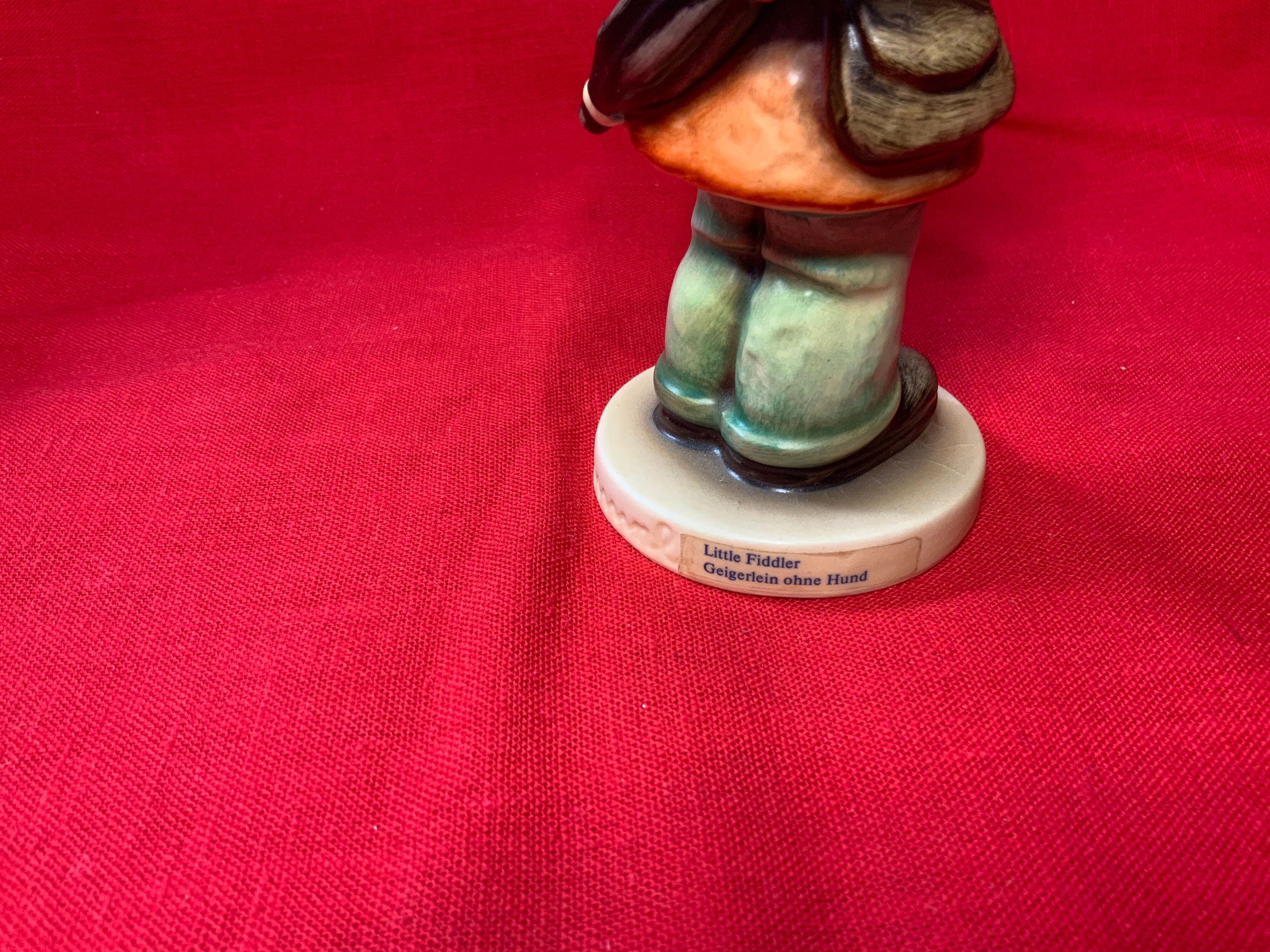Goebel W. Germany Hummel “little Fiddler” "geigerlein Ohne Hund" on Tag ...