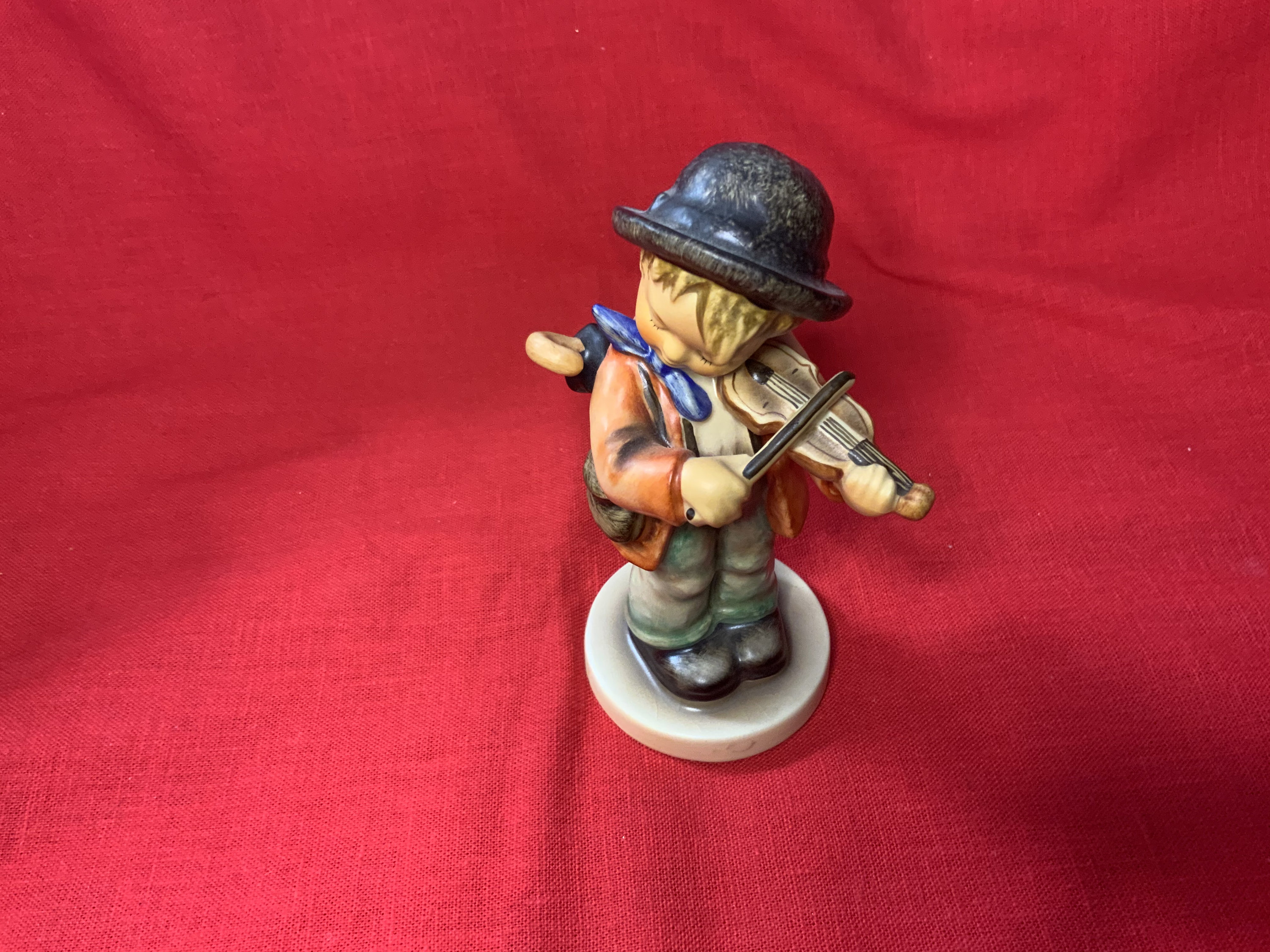 Goebel W. Germany Hummel “little Fiddler” "geigerlein Ohne Hund" on Tag ...