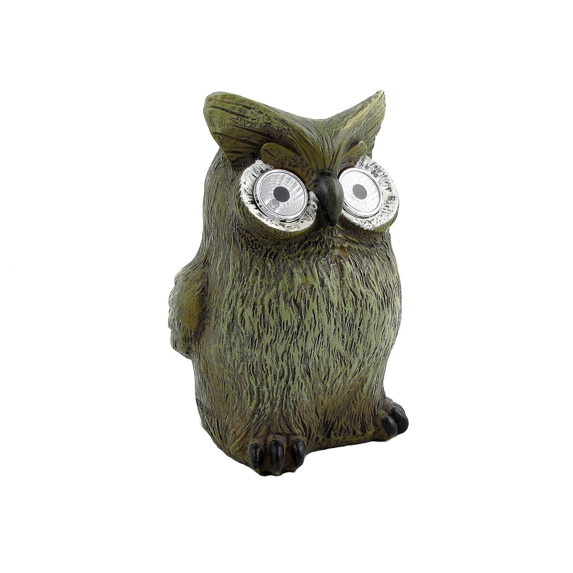 Set of 3 Assorted Owls With Light-up Solar Eyes | Etsy