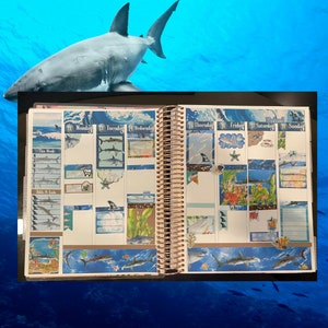 Sharks Weekly Planner Kit - Etsy
