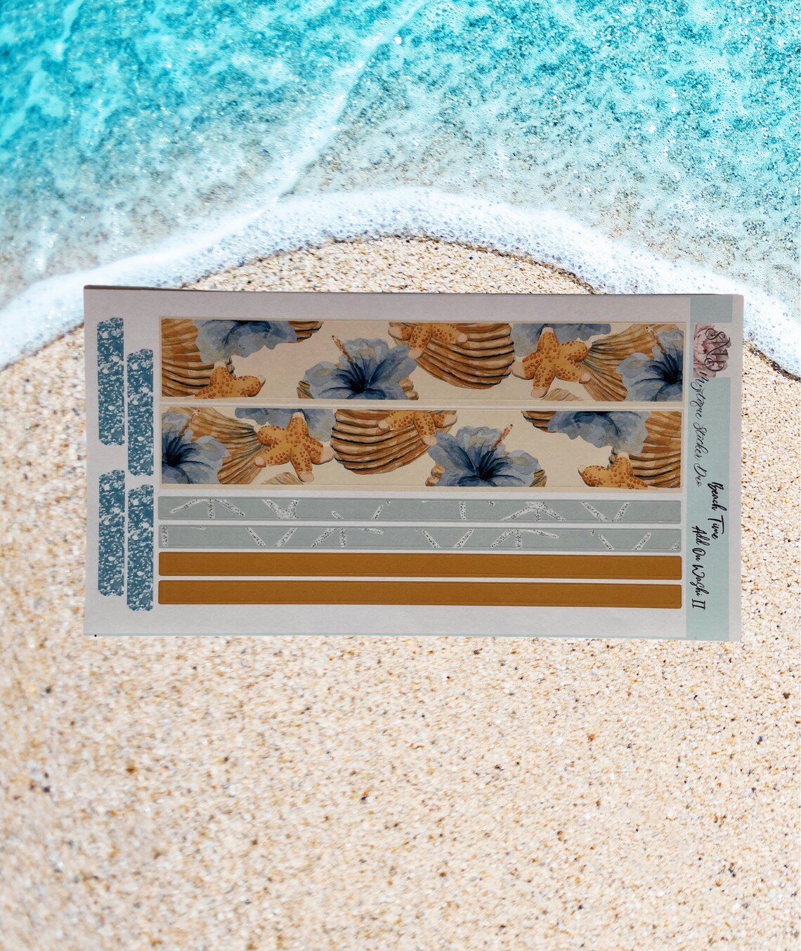 Beach Time Weekly Planner Kit | Etsy