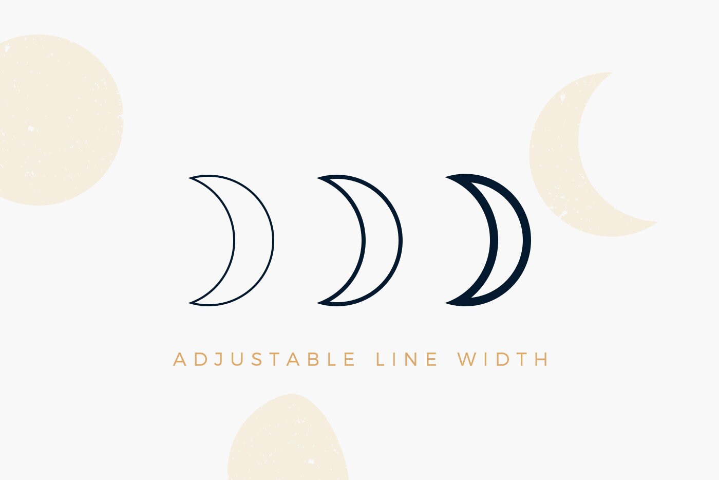 Moon Phases Clipart SVG Set Lunar Astrological Symbols - Etsy Canada