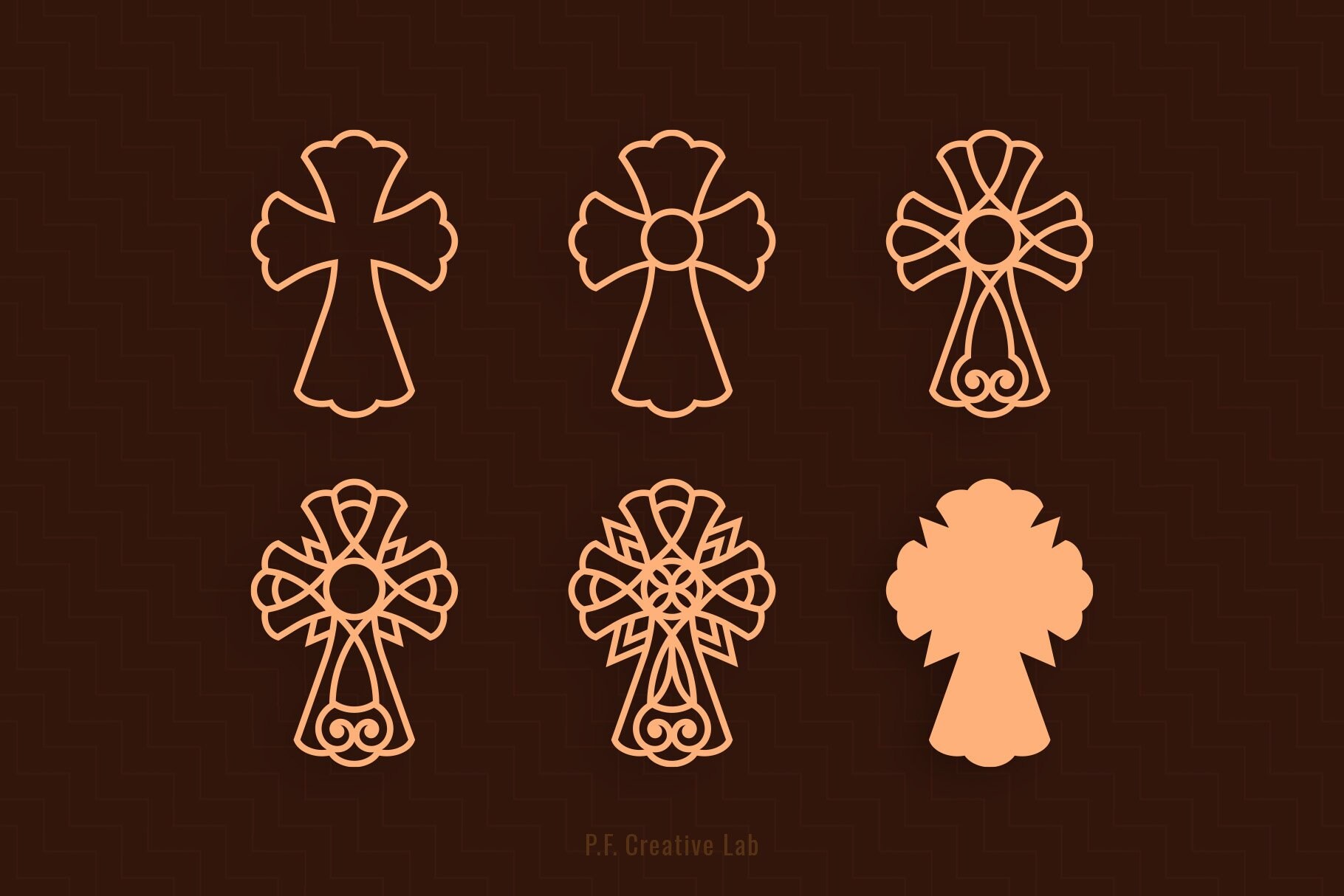 Cross SVG, 3D Layered Cross Svg, Faith Svg, 3D Cross Svg, Cross Mandala ...