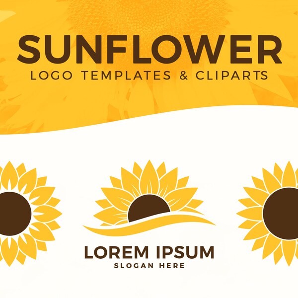 Sunflower Logo - Etsy