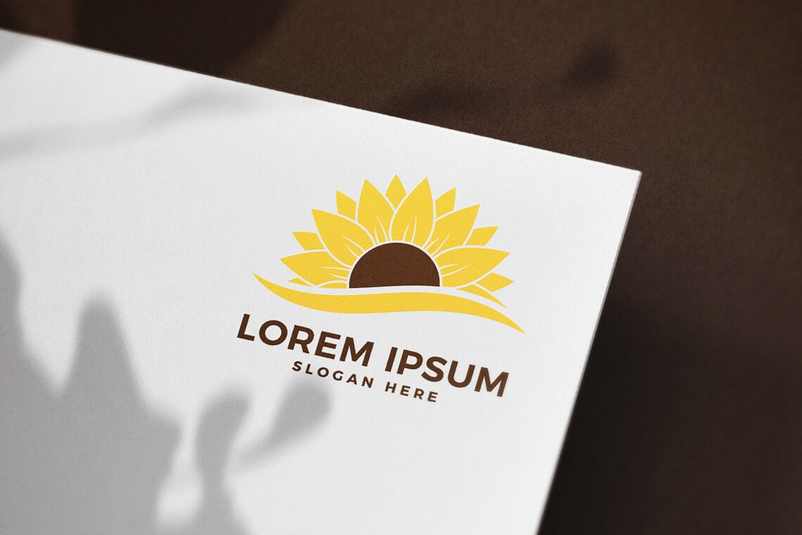 Sunflower Logo Templates and SVG Cliparts - Etsy