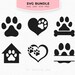 Paw SVG, Dog Paw Svg, Cat Paw Svg, Pet Paw Svg, Animal Paw Svg, Animal ...