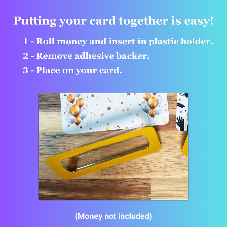 2026 Designs: Graduation Money Holder Card Kit, Congratulations ...