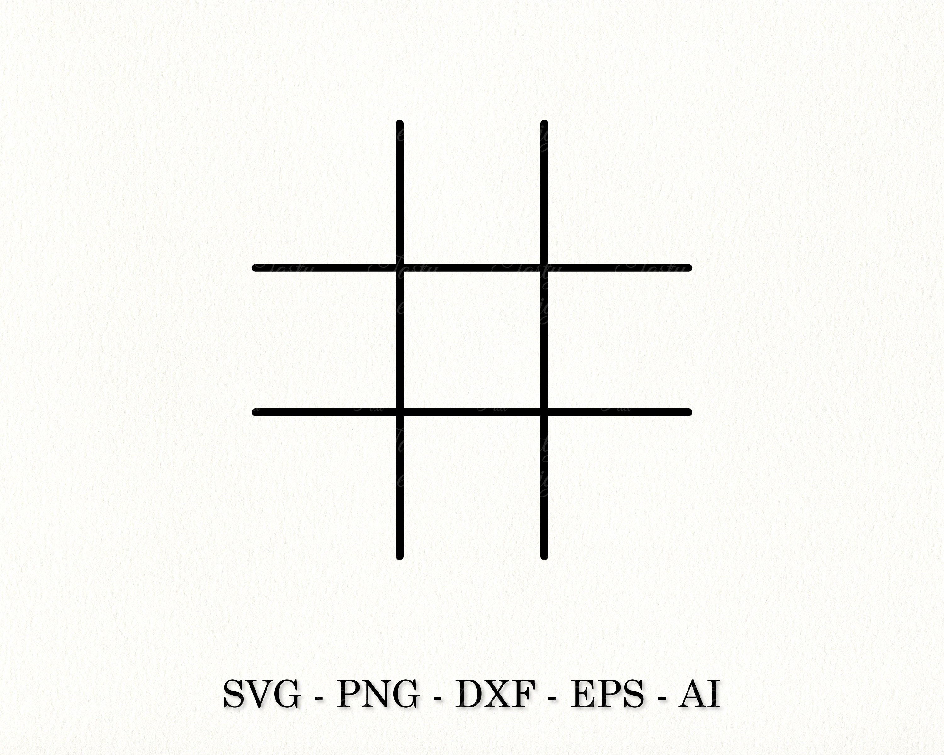 Tic Tac Toe SVG Tic Tac Toe Grid Svg Tic Tac Toe Game Board - Etsy Canada