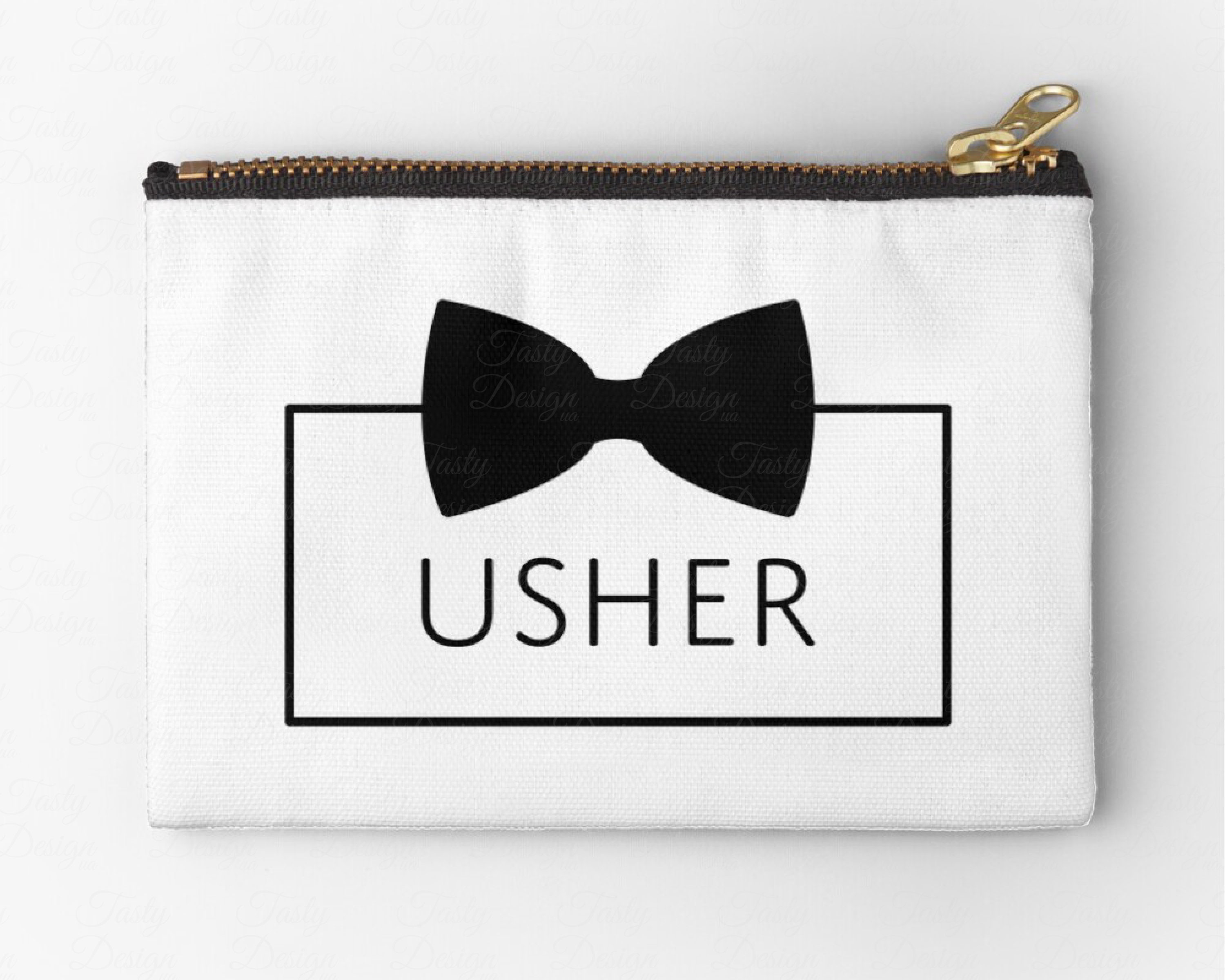 Usher SVG Bow Tie Svg Usher Sign Clipart Wedding Party Signs - Etsy ...