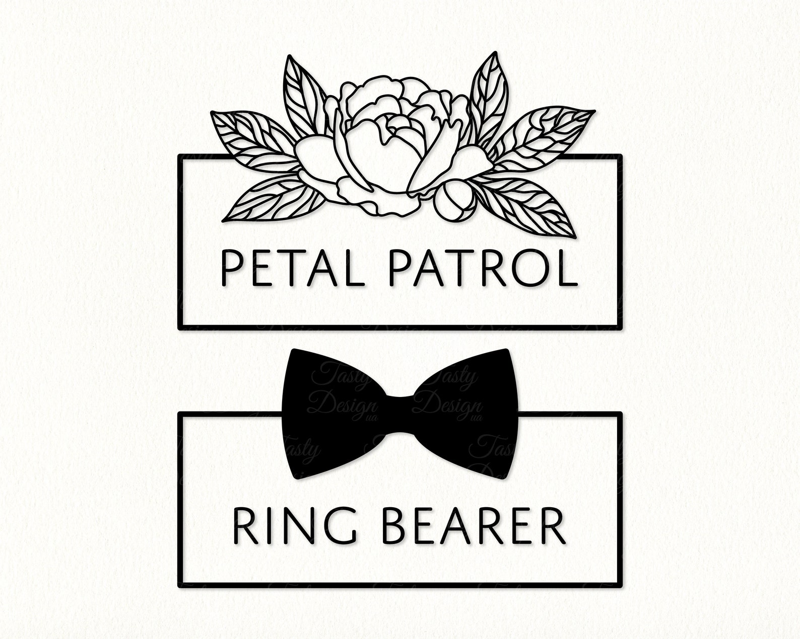 Petal Patrol SVG Ring Bearer SVG Wedding Ring Bearer PNG | Etsy India