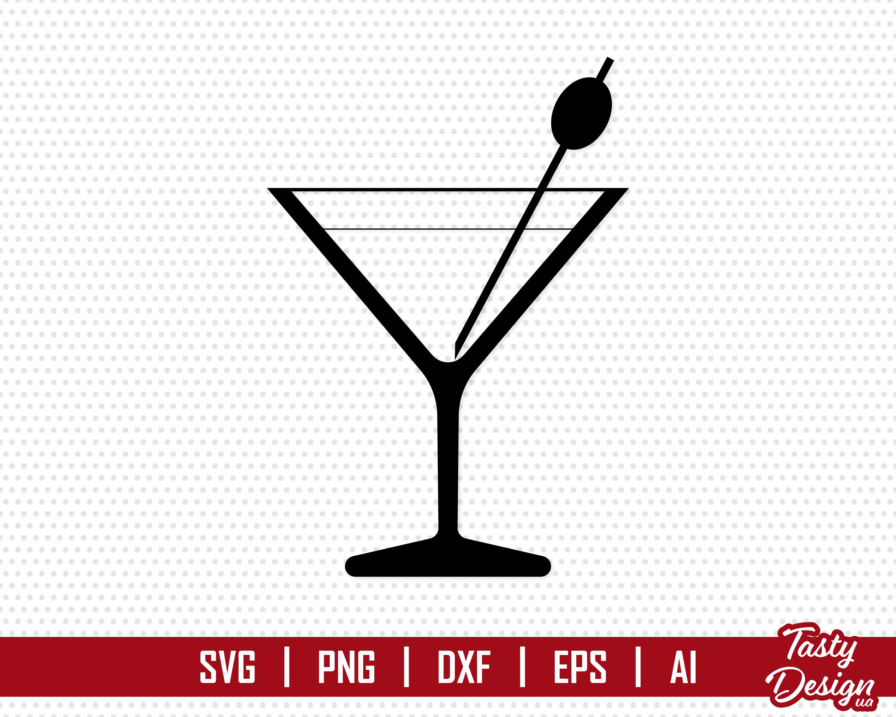 Martini Glass Svg Wine Glass Svg Cocktail Glass Stencil Svg - Etsy
