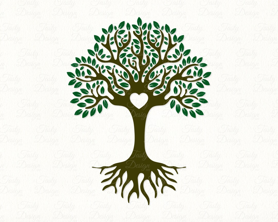 Family Tree SVG PNG DXF Sublimation Decal Printable File - Etsy
