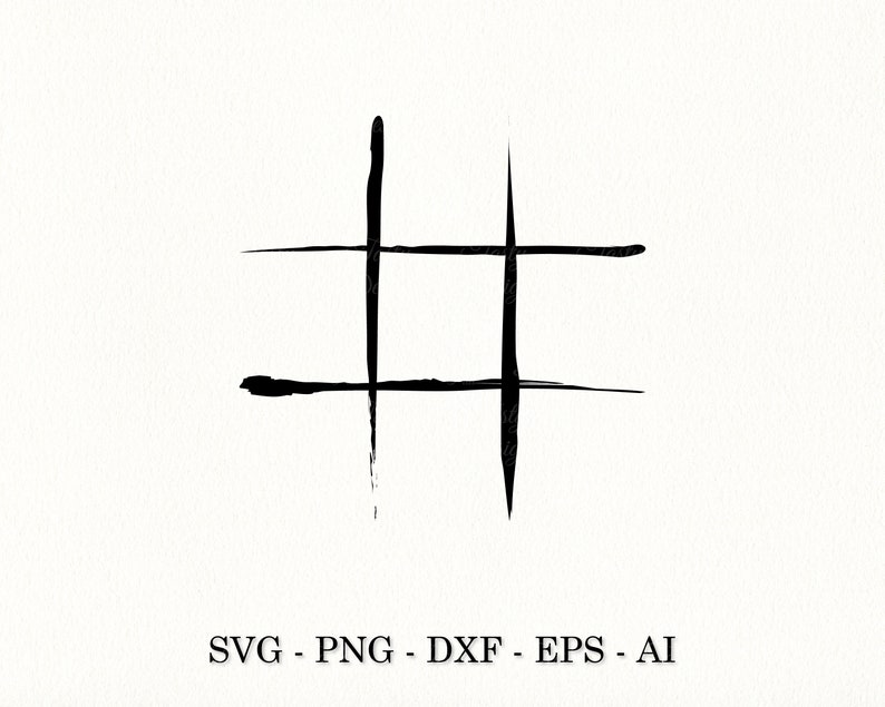 Tic Tac Toe SVG Tic Tac Toe Grid Svg Tic Tac Toe Game Board - Etsy ...