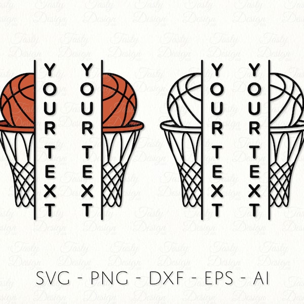 Split Basketball Svg - Etsy
