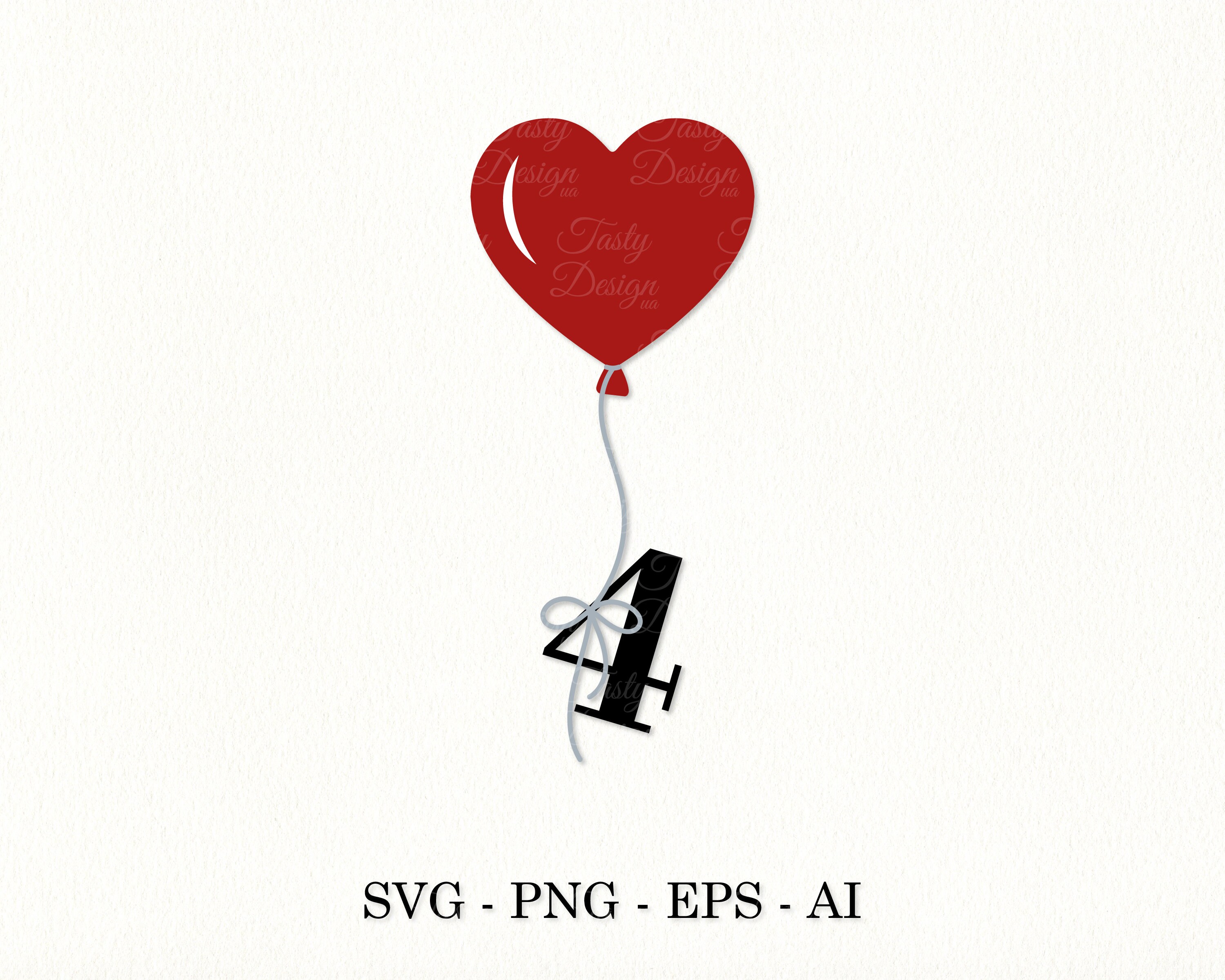 Balloon Numbers SVG Heart Balloon Numbers PNG Balloon Font - Etsy Australia