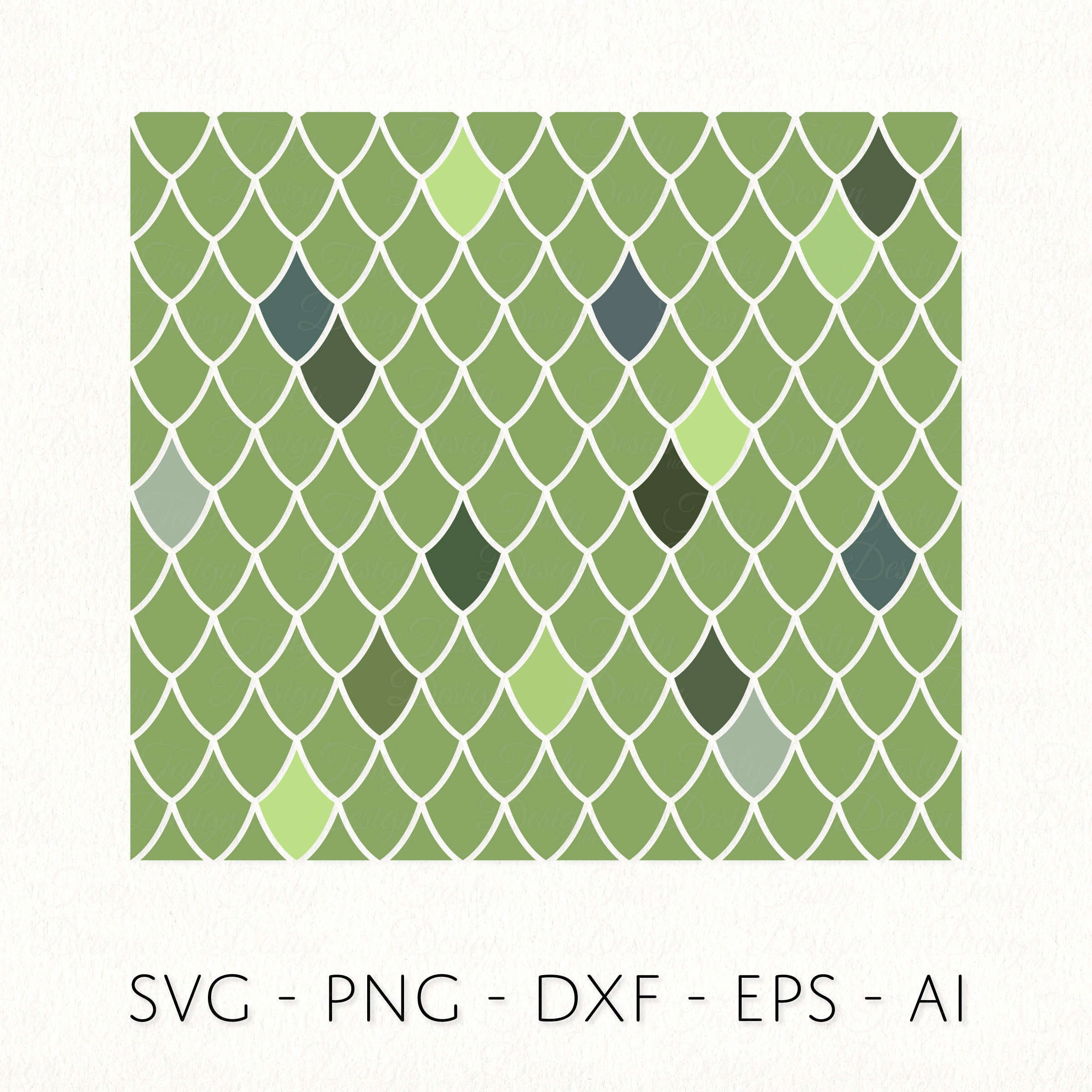 Dragon Scale SVG Seamless Pattern Reptile Skin PNG Snake - Etsy