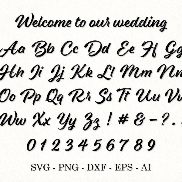 Cursive Alphabet - Etsy