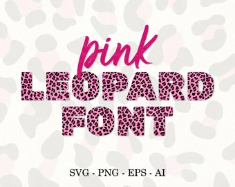 Hot Pink Leopard | Etsy