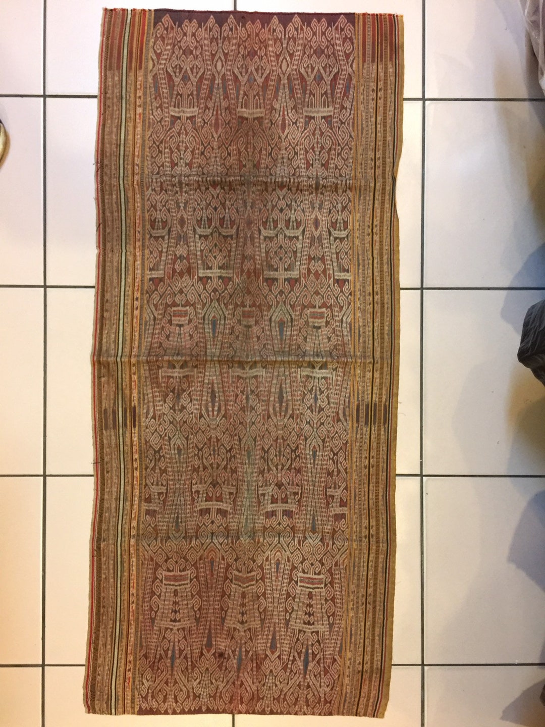 B06 Traditional Iban OLD Bidang Kebat Ikat Rajah River - Etsy