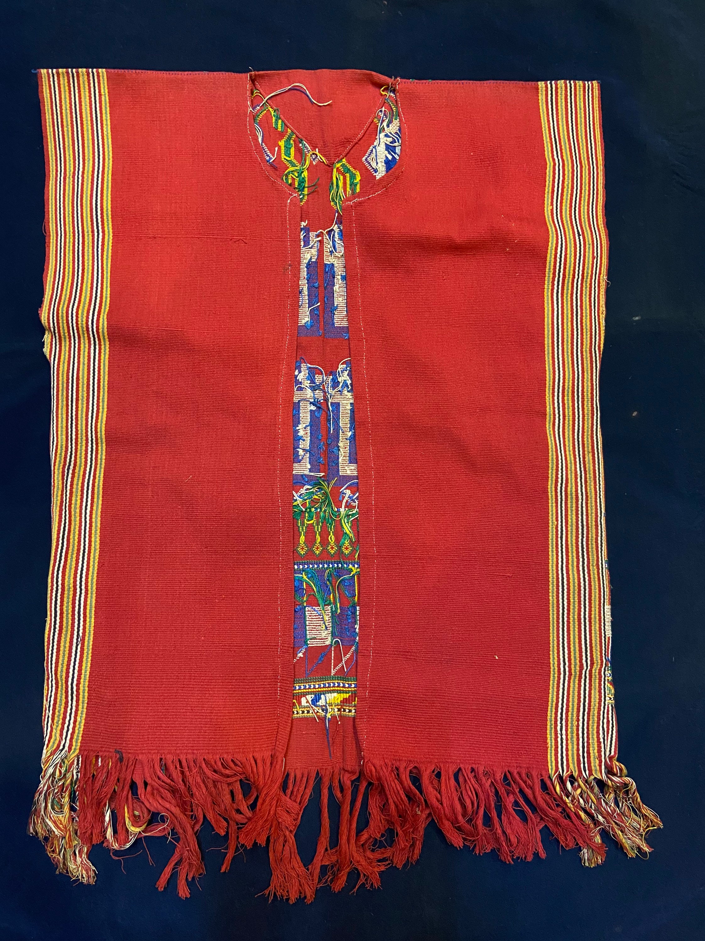 Js01# Awesome OLD Traditional Songket Iban Jacket Human Figure Motif ...