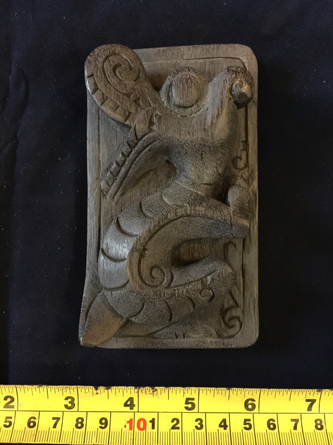 TS06# Charm Ritual ASO Figure Tribal Tattoo Stamp Piercing Body Dayak ...