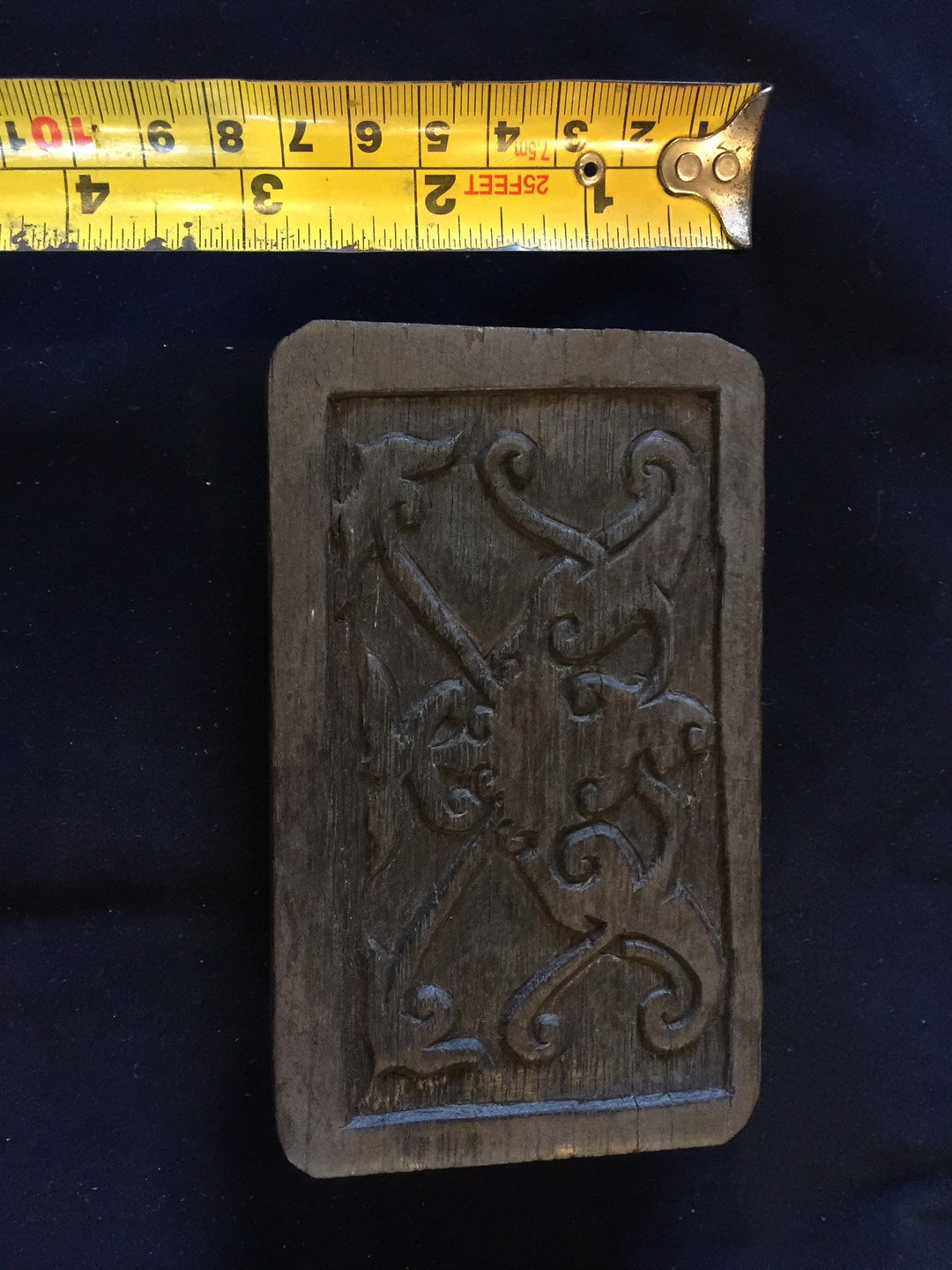 TS07# Charm Ritual ASO Figure Tribal Tattoo Stamp Piercing Body Dayak ...