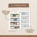 Printable Bookmark Book Tracker, Set of 8 Downloadable Bookmarks, Four ...