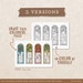 2024 Bookmark Book Tracker, Set of 4 Printable Bookmarks, Four Seasons ...