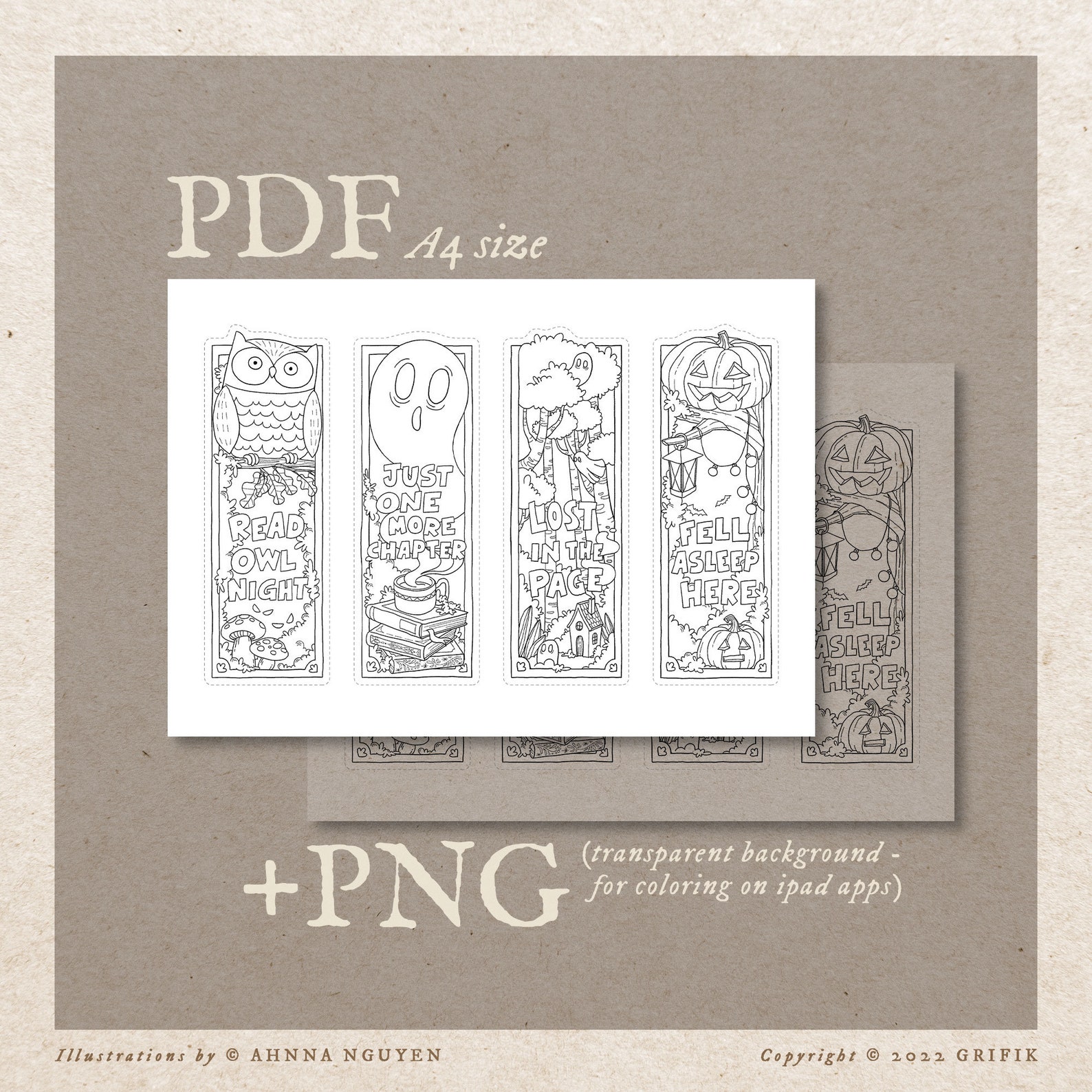 Digital Coloring Bookmarks Set of 4 Funny Quotes Bookmarks - Etsy