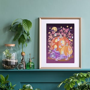 Printable Halloween Coloring Pages, Set of 3 Autumn Coloring Sheets ...